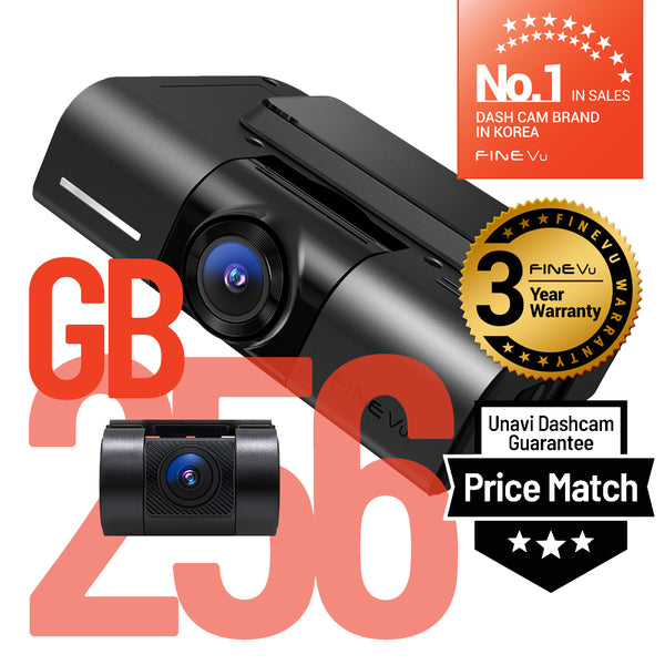 Unavi Dash Cam FineVu GX1000 2CH | 256GB QHD 2K Dual Channel – UNAVI ...